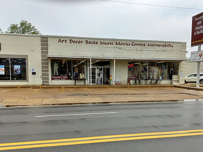 Welcome to the literary wonderland! This unassuming storefront is like a TARDIS - much bigger on the inside, filled with endless adventures waiting to be discovered.