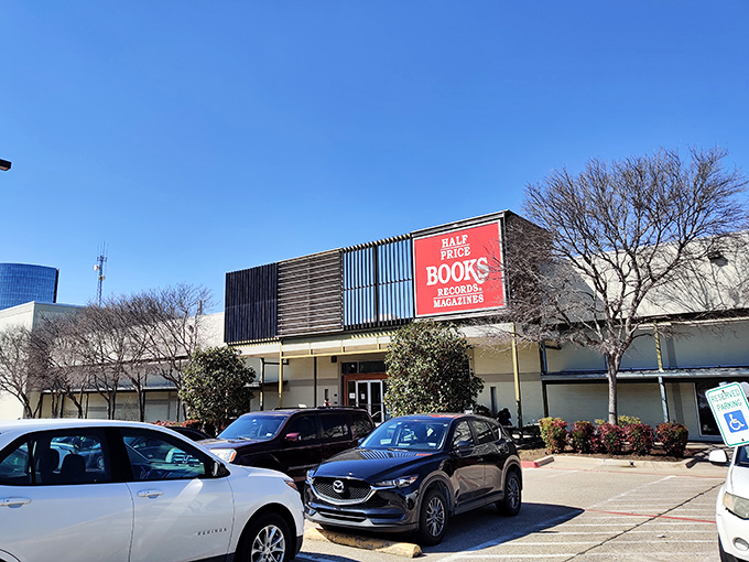 Welcome to the literary Narnia! Half Price Books' unassuming exterior hides a world of wonder within. Prepare to lose track of time and possibly your wallet.