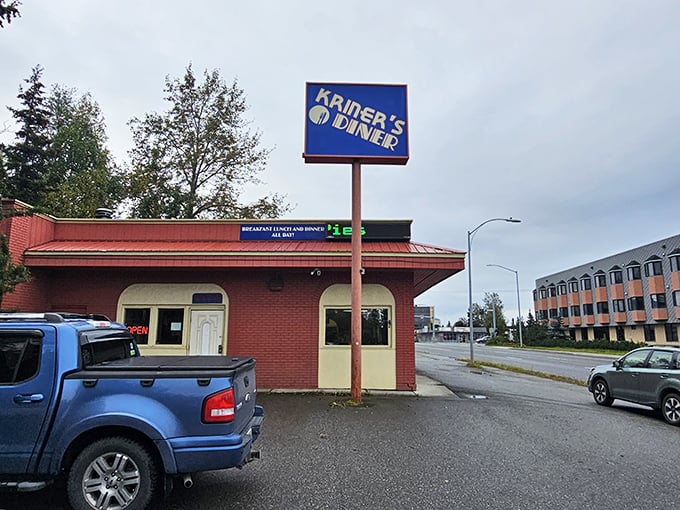 Welcome to Kriner's Diner, where the sign is as inviting as the aroma wafting from inside. This unassuming brick building holds more flavor than a season of Top Chef.