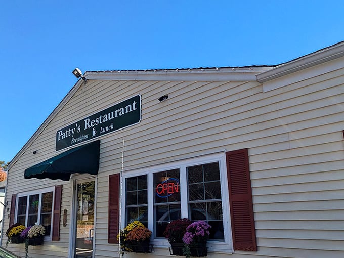 A slice of Americana, served with a side of charm! Patty's Restaurant beckons with its cozy exterior, promising comfort food and friendly face.