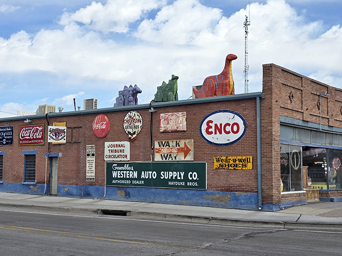 Sparky's colorful exterior is like a desert mirage, except this oasis delivers on its promise of smoky, chile-laden salvation.