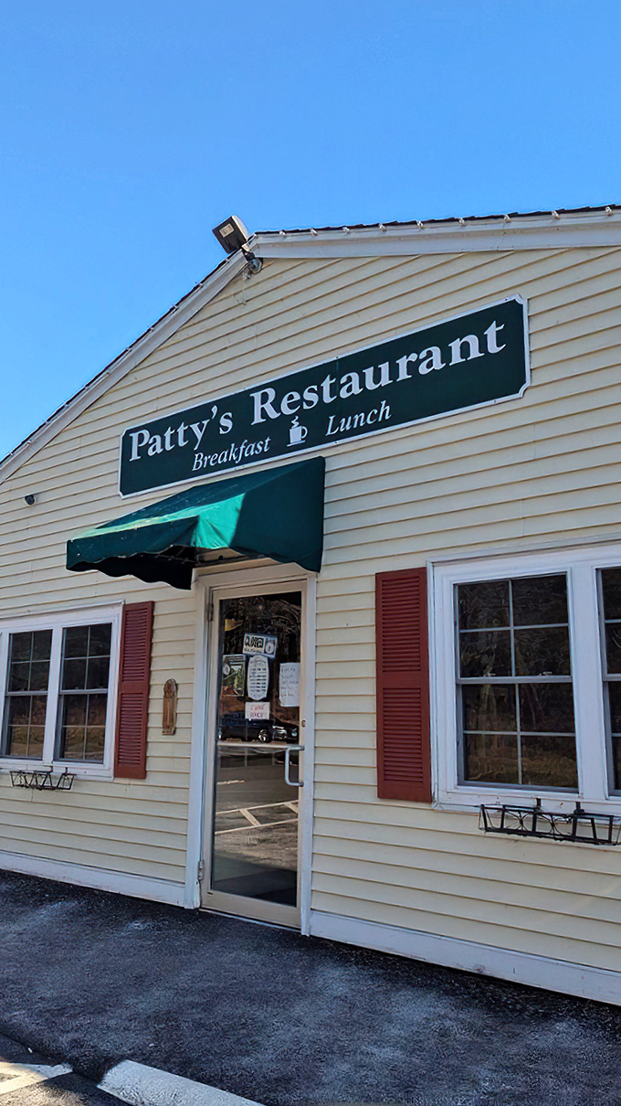 A slice of Americana, served with a side of charm! Patty's Restaurant beckons with its cozy exterior, promising comfort food and friendly face.