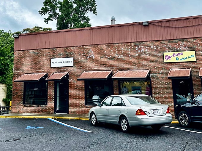 Brick by brick, biscuit by biscuit: This unassuming facade houses a Southern comfort food paradise that'll make your taste buds do a happy dance.