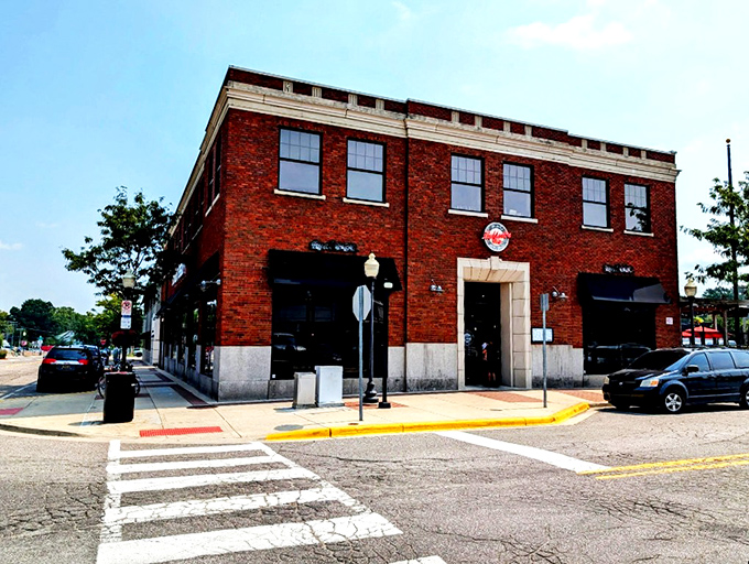 Welcome to BBQ heaven! This brick fortress of flavor stands ready to defend your taste buds from bland meals and hunger pangs.