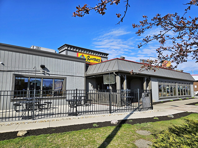 Welcome to Roosters, where the exterior might be modest, but inside lies a flavor paradise that'll make your taste buds do the chicken dance!