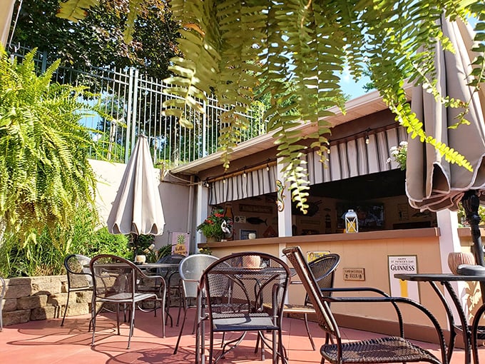 Welcome to flavor town! J.P. Henry's exterior might be unassuming, but inside lies a culinary treasure trove that'll make your taste buds do a happy dance.