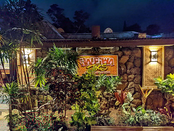 Welcome to paradise! Haleiwa Joe's Haiku Gardens isn't just a restaurant; it's a tropical escape perched above a lush Hawaiian wonderland.