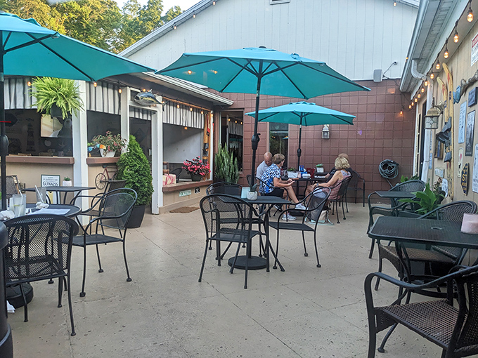 Welcome to flavor town! J.P. Henry's exterior might be unassuming, but inside lies a culinary treasure trove that'll make your taste buds do a happy dance.