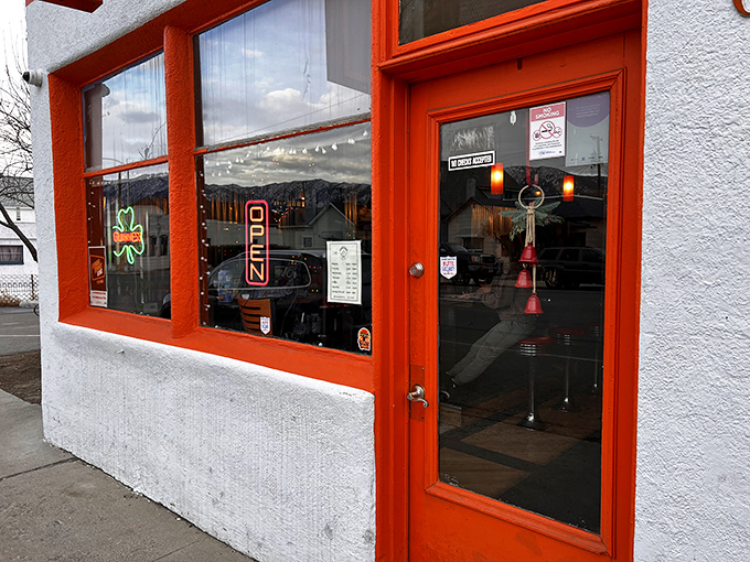 Welcome to sandwich paradise! This vibrant orange facade houses Butte's best-kept secret, where comfort food dreams come true.