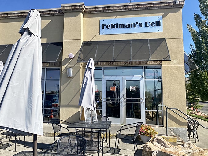 A beacon of deli delights! Feldman's exterior may be unassuming, but inside lies a treasure trove of East Coast flavors waiting to be discovered.
