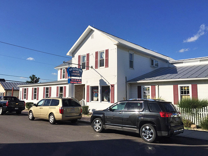 A slice of Americana served with a side of charm! This unassuming white building houses flavor explosions that'll make your taste buds do a happy dance.