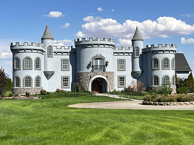 Cinderella's dream home or Idaho's best-kept secret? This castle's turrets and stonework transport you straight into a fairy tale. 