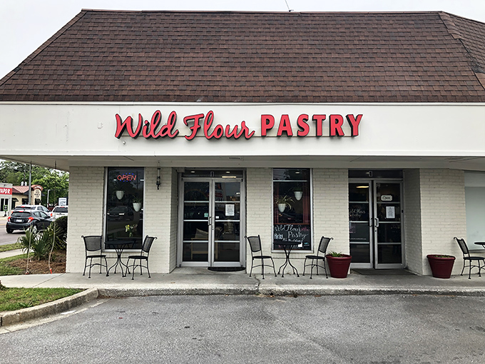 Welcome to carb heaven! WildFlour Pastry's unassuming exterior hides a treasure trove of delectable treats that'll make your taste buds sing with joy.