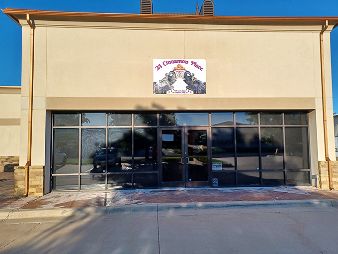 Welcome to cinnamon roll paradise! 21 Cinnamon Place's unassuming exterior hides a world of sweet, spicy delights waiting to be discovered.