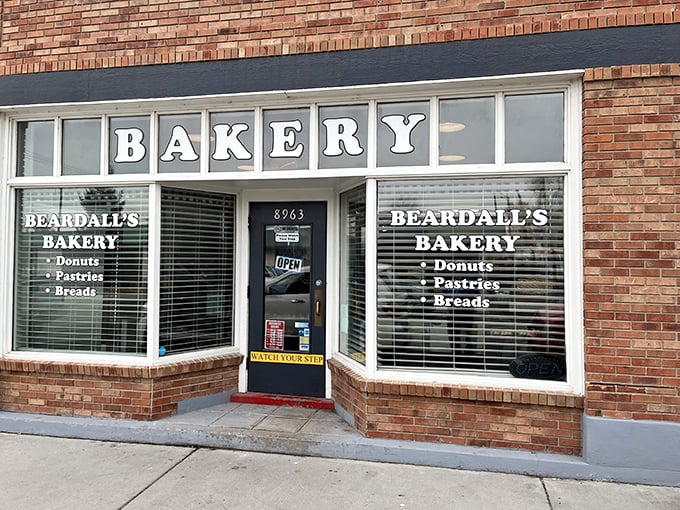 Beardall's Bakery: Where dreams are baked daily! This unassuming storefront holds more magic than Willy Wonka's factory, minus the Oompa Loompas.