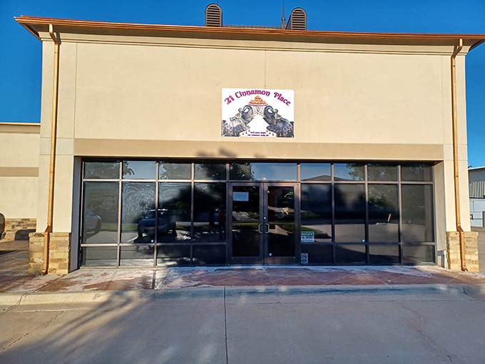 Welcome to cinnamon roll paradise! 21 Cinnamon Place's unassuming exterior hides a world of sweet, spicy delights waiting to be discovered.