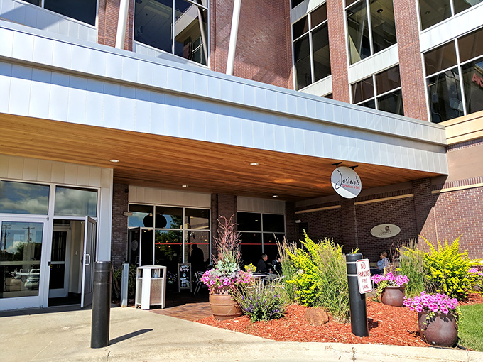 Welcome to flavor town! This unassuming brick facade hides a treasure trove of deliciousness that'll make your taste buds do a happy dance. 