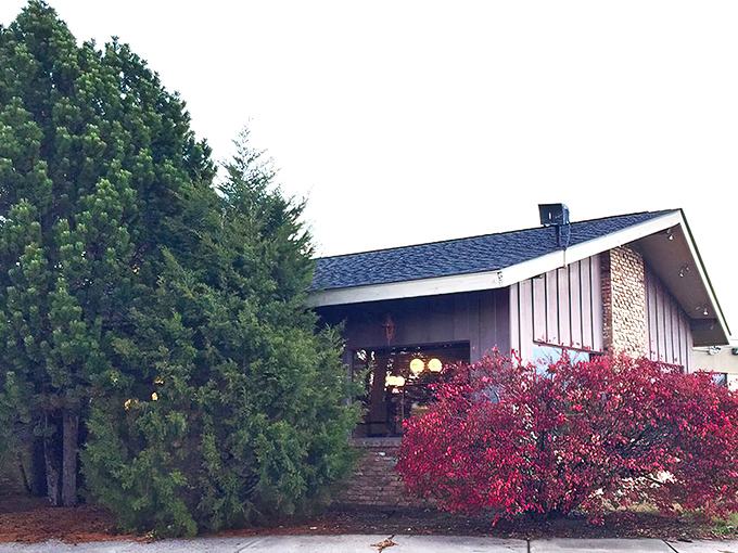 Blue-tiful beginnings! R J Riches' exterior might not win architectural awards, but it's the culinary treasures inside that make this place shine.