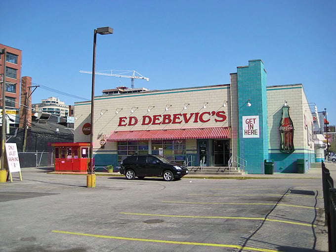 Welcome to Ed's, where the 1950s never left! This retro wonderland stands proud, inviting you to step back in time for a meal you won't forget.