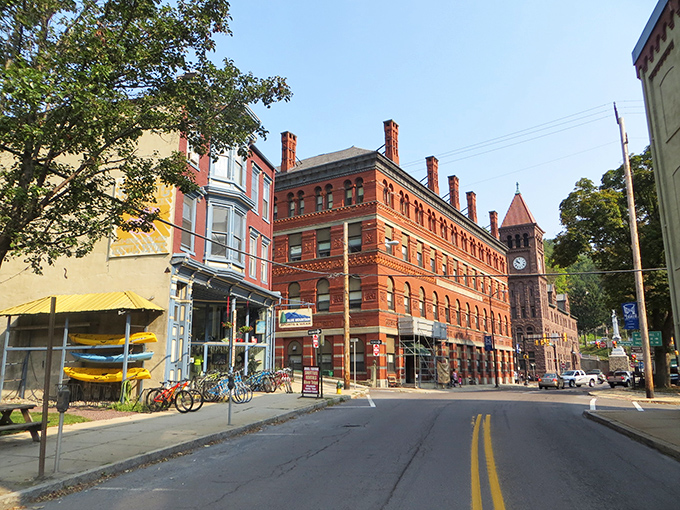 Broadway's red-brick splendor isn't just architectural eye candy&mdash;it's a time portal where Victorian charm meets small-town hospitality in perfect harmony.