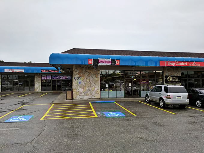 Welcome to the time machine! Rusty Raven Uniques nestles among modern storefronts, a portal to yesteryear waiting to be discovered.