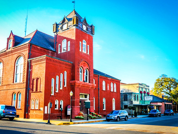 Strolling down Front Street feels like stepping into a time machine &ndash; one that's been bedazzled with flower baskets and Southern charm!