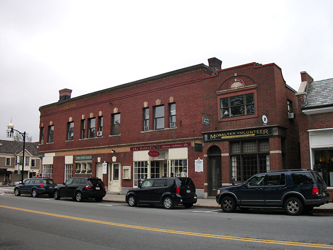 Strolling down this street is like stepping into a time machine, minus the flux capacitor. Charming brick buildings and quaint shops transport you to a simpler era.