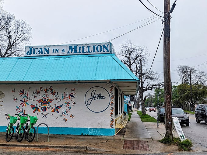 "Juan in a Million" isn't just a clever name&mdash;it's a promise of Tex-Mex paradise. This unassuming exterior hides a world of flavor that'll make your taste buds do the cha-cha.