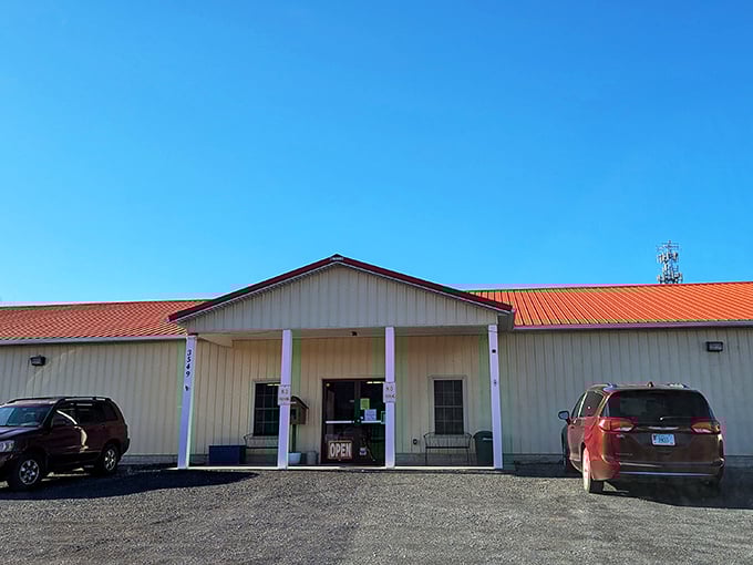 The unassuming exterior belies the wonderland within, like a treasure chest disguised as a storage shed. Virginia's bargain hunters know better.