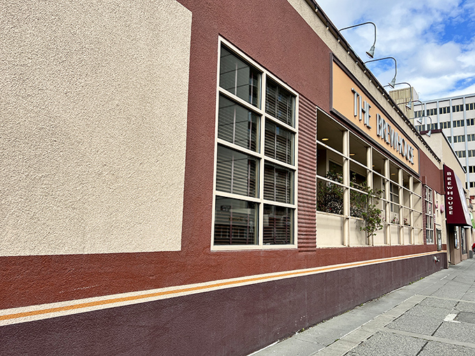 Unassuming on the outside, culinary magic on the inside. Glacier Brewhouse's exterior is like a book cover waiting for you to dive into its delicious pages.