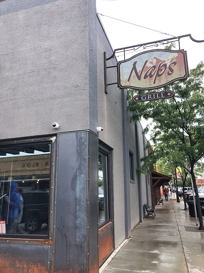 A humble facade hides a burger paradise. Nap's Grill: where culinary dreams come true, and stretchy pants are highly recommended.