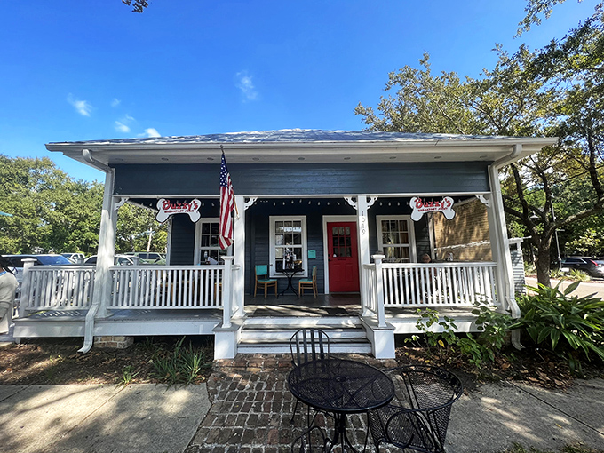 Welcome to Buzzy's, where Southern charm meets breakfast bliss! This quaint cottage could easily double as the set for a Hallmark movie about finding love over biscuits and gravy.
