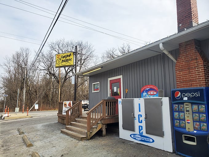 Welcome to flavor town! Cheshire Market may look unassuming, but this humble exterior hides a world of culinary delights waiting to be discovered.