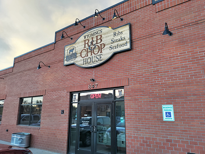 Welcome to Wyoming's Rib & Chop House, where the Wild West meets fine dining. This brick facade hides a treasure trove of culinary delights that'll make your taste buds yell "Yeehaw!"
