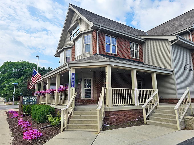 Welcome to Solly's Grille, where Norman Rockwell meets Gordon Ramsay's butter-fueled dreams. This charming brick building houses Wisconsin's worst-kept culinary secret.