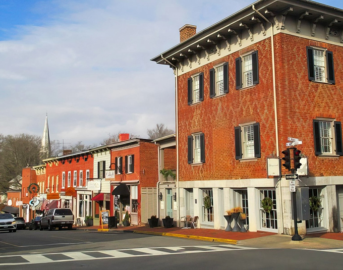 Brick by brick, history whispers its secrets. Lexington's Main Street is a time capsule of charm, where every storefront tells a tale.