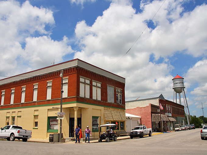 Step back in time on Jamesport's Main Street, where vintage storefronts transport you to a simpler era. It's like Norman Rockwell painted your vacation!