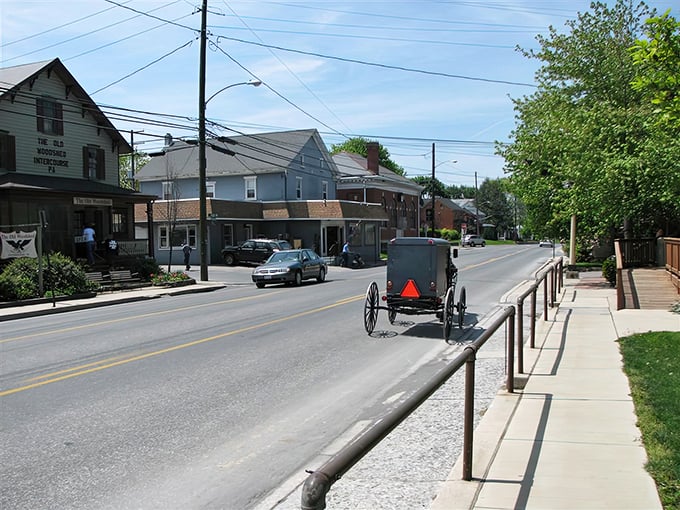 Step back in time! Intercourse, PA: where horse-drawn buggies share the road with cars, and the pace of life slows to a delicious simmer.