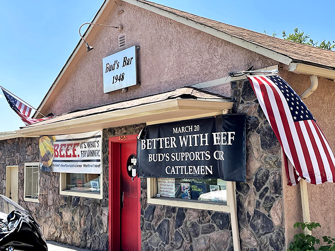 Step into a time capsule of flavor! Bud's Bar, standing proud since 1948, is where burger dreams come true and diet plans go to die.