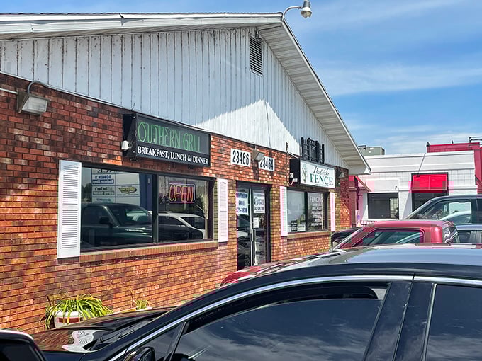 A hidden gem in plain sight! This unassuming exterior houses flavor explosions that'll make your taste buds do a happy dance.