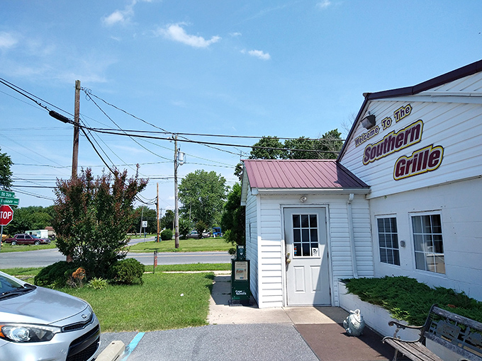 A hidden gem in plain sight! This unassuming exterior houses flavor explosions that'll make your taste buds do a happy dance.