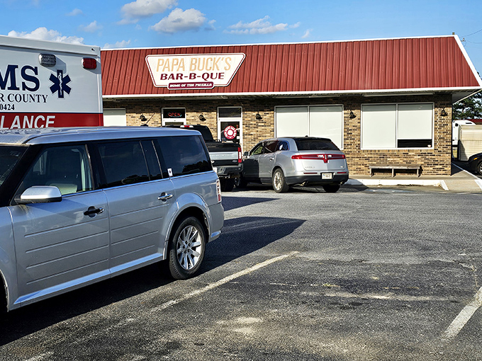 Welcome to barbecue heaven! Papa Buck's modest exterior belies the smoky treasures within. Just follow your nose and the trail of happy diners. 