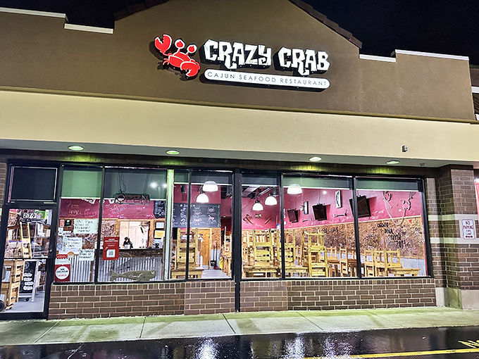 Welcome to seafood paradise! Crazy Crab's exterior might be unassuming, but inside lies a treasure trove of oceanic delights that'll make your taste buds dance.