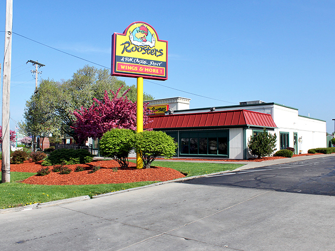 Welcome to Roosters, where the exterior might be modest, but inside lies a flavor paradise that'll make your taste buds do the chicken dance!