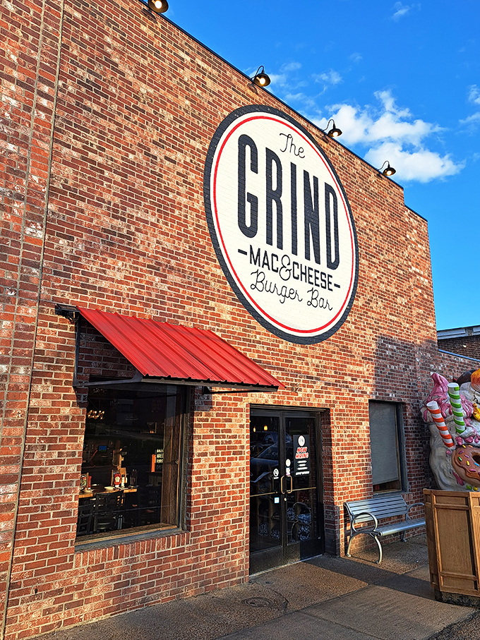 The brick fortress of flavor that is The Grind stands proudly in Martin, Tennessee&mdash;a beacon for cheese lovers and burger enthusiasts alike. 