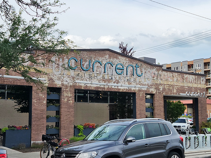 A seafood oasis in the desert? Current Fish & Oyster's rustic-chic exterior promises a wave of culinary delights inside. Who knew Salt Lake City could be so&hellip; current?