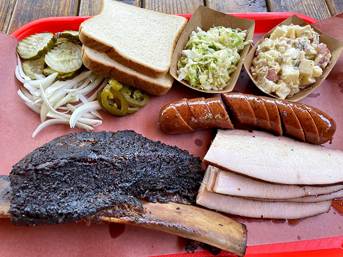 Double the meat, double the fun! This two-meat plate is like a choose-your-own-adventure book, but with more sauce and no regrets.