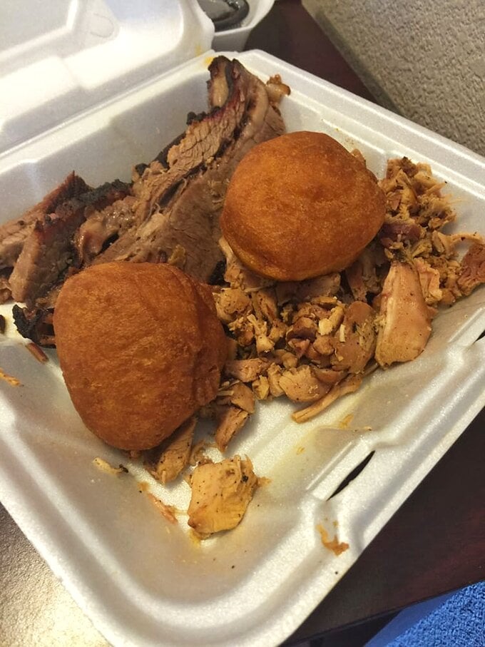 Brisket and pulled chicken: the dynamic duo of barbecue. It's like Batman and Robin, if they were deliciously smoky.