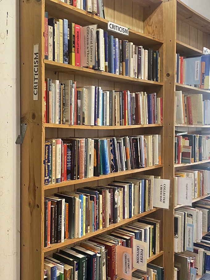 Even the harshest critic would approve of this meticulously organized section. It's a masterclass in literary curation!