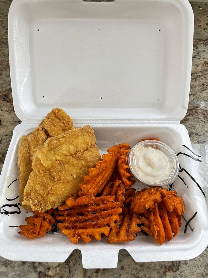 Golden-fried cod that would make Captain Ahab forget all about that white whale. It's the catch of the day, every day!